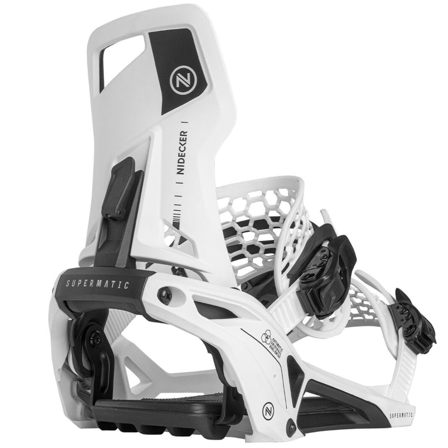 2025 Nidecker Supermatic Snowboard Bindings 2025 Nidecker Supermatic Snowboard Bindings