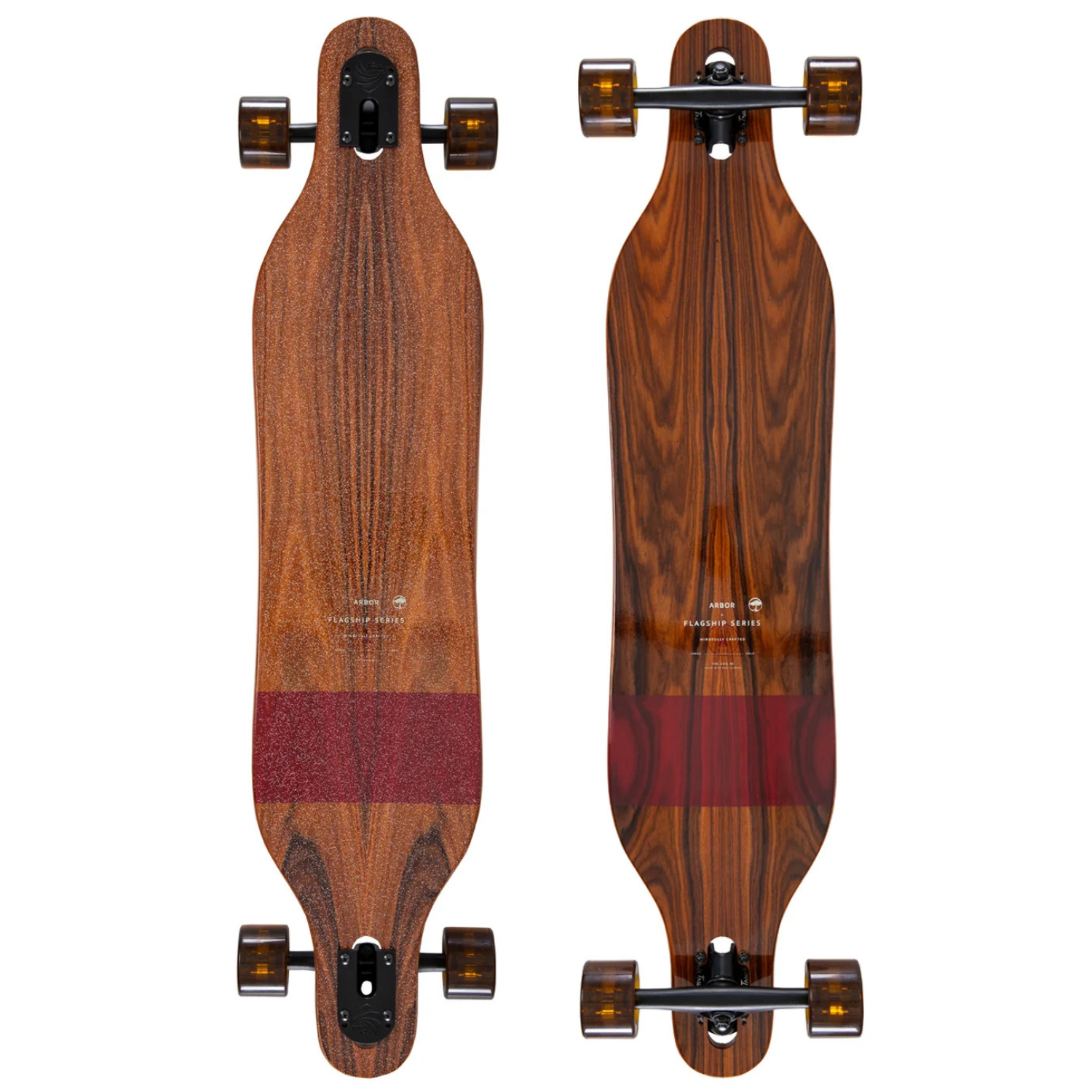 Arbor Flagship Axis 40" Longboard – Drop-Through Premium Wood Cruiser
