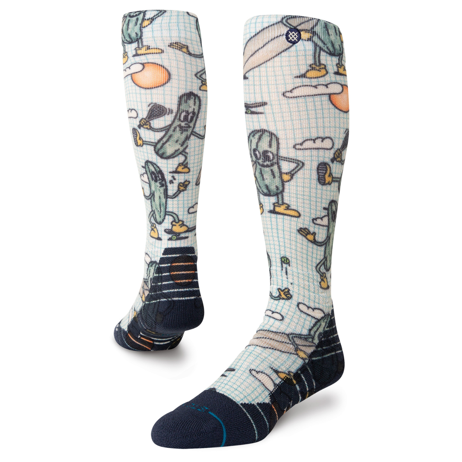 2025 Men's Stance Feeling Pickled Mid Poly Snow Socks