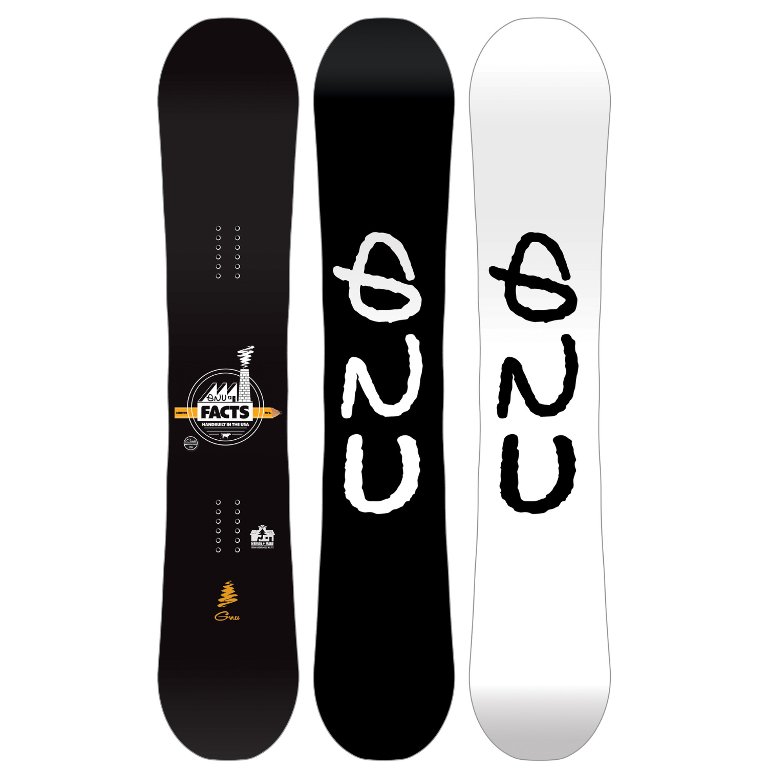 2026 GNU Facts Snowboard – All-Mountain Progression Made Simple